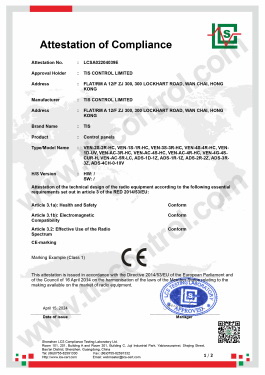 Certificate, Awards, and Patents | TIS Smart Home Automation